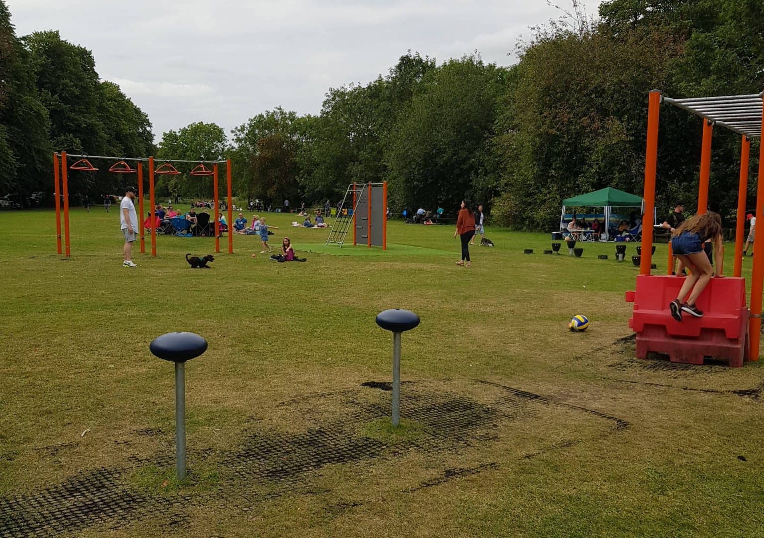 Tyne Green Play Area, Hexham, Northumberland - freeparks.co.uk